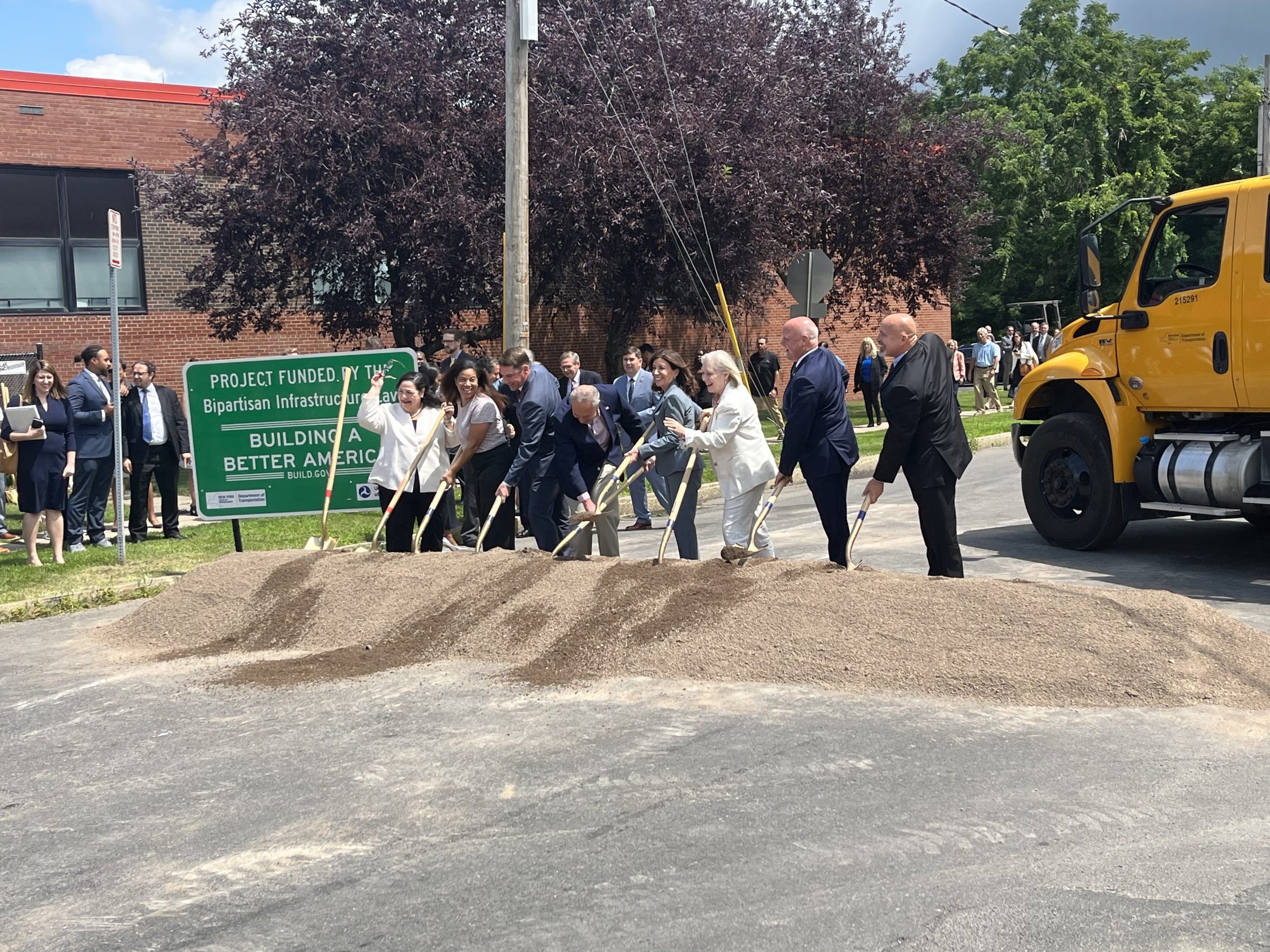 'It's about unifying communities': Officials symbolically break ground ...