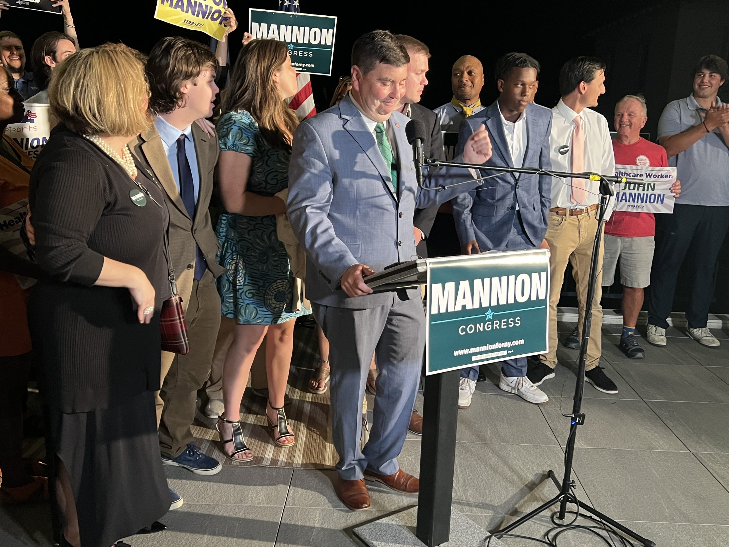 Mannion wins primary, will face Williams for NY-22 seat