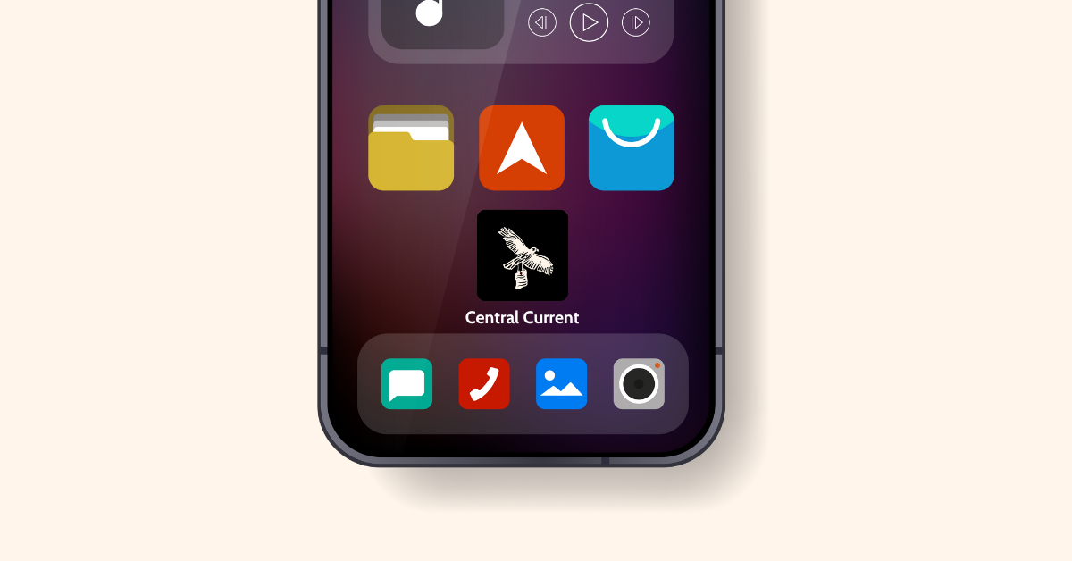 How to add Central Current to your home screen